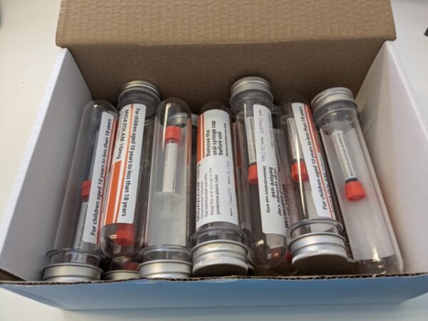 Buccal Midazolam Training Kit with syringes, caps and tubes - Momentum ...