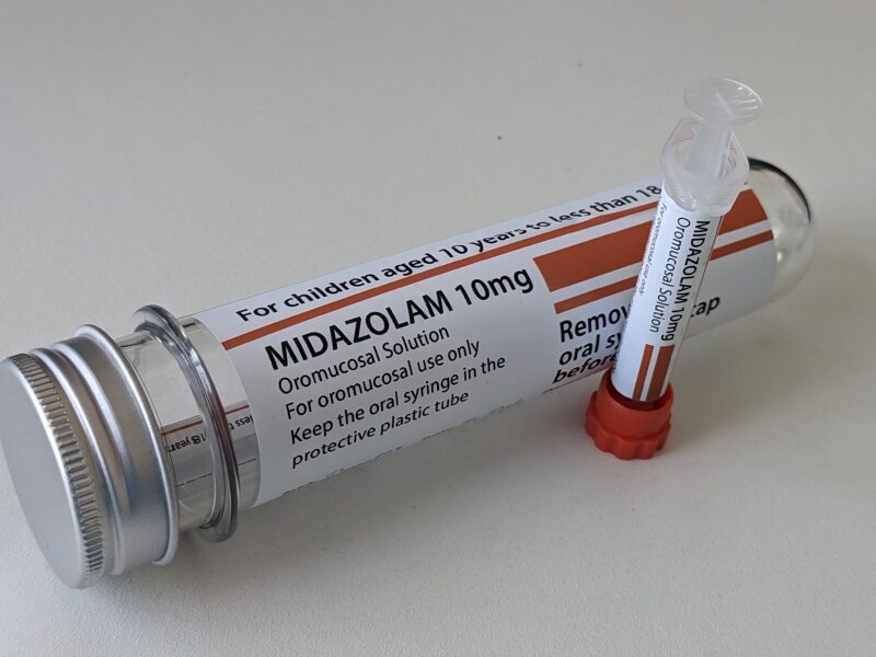 Buccal Midazolam Training Kit with syringes, caps and tubes - Momentum ...