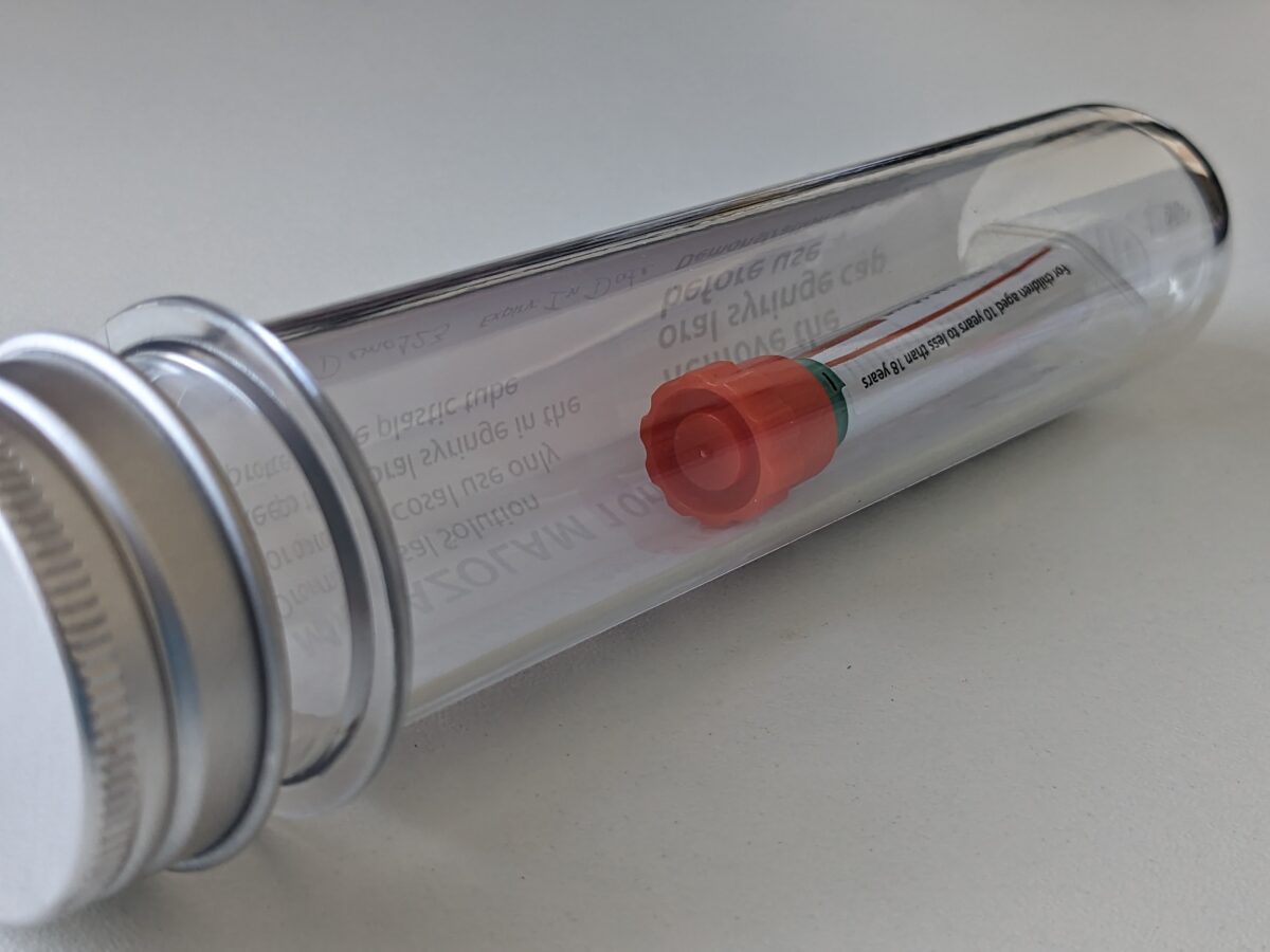 Buccal Midazolam Training Kit with syringes, caps and tubes - Momentum ...